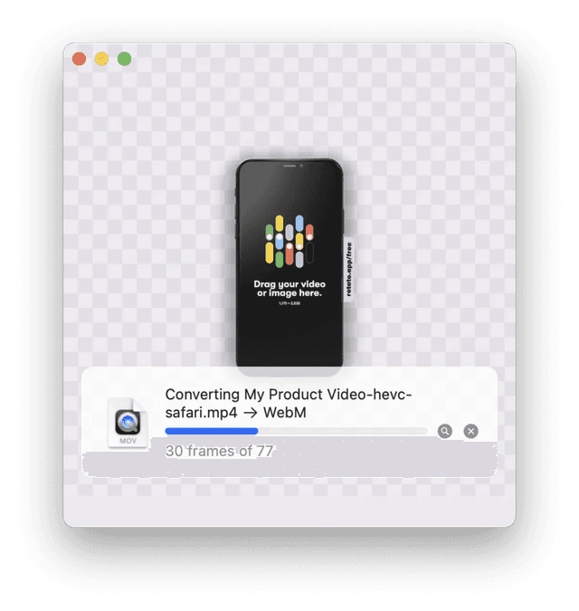 Video file compressor